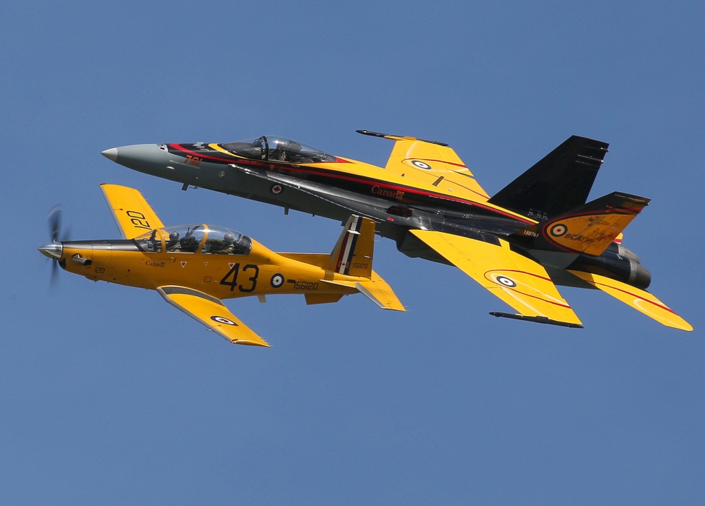 THROUGH THE LENS: Arrivals’ Day at AirShow London 2016