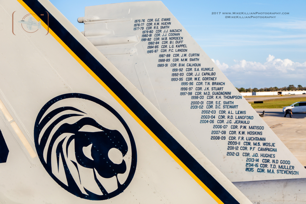 VFA-106 Honors Storied Career of the Valions with Tribute Hornet