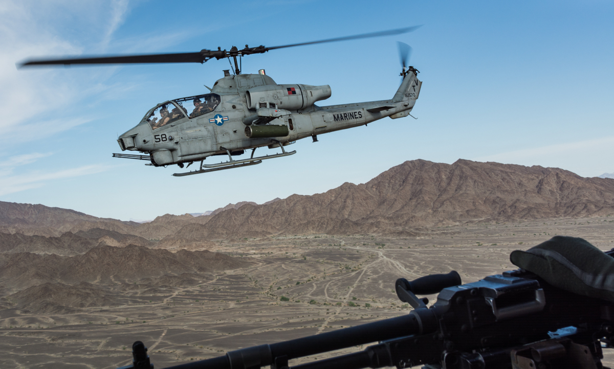 THROUGH THE LENS: The USMC Marine Light Attack Helicopter Squadron (HMLA)