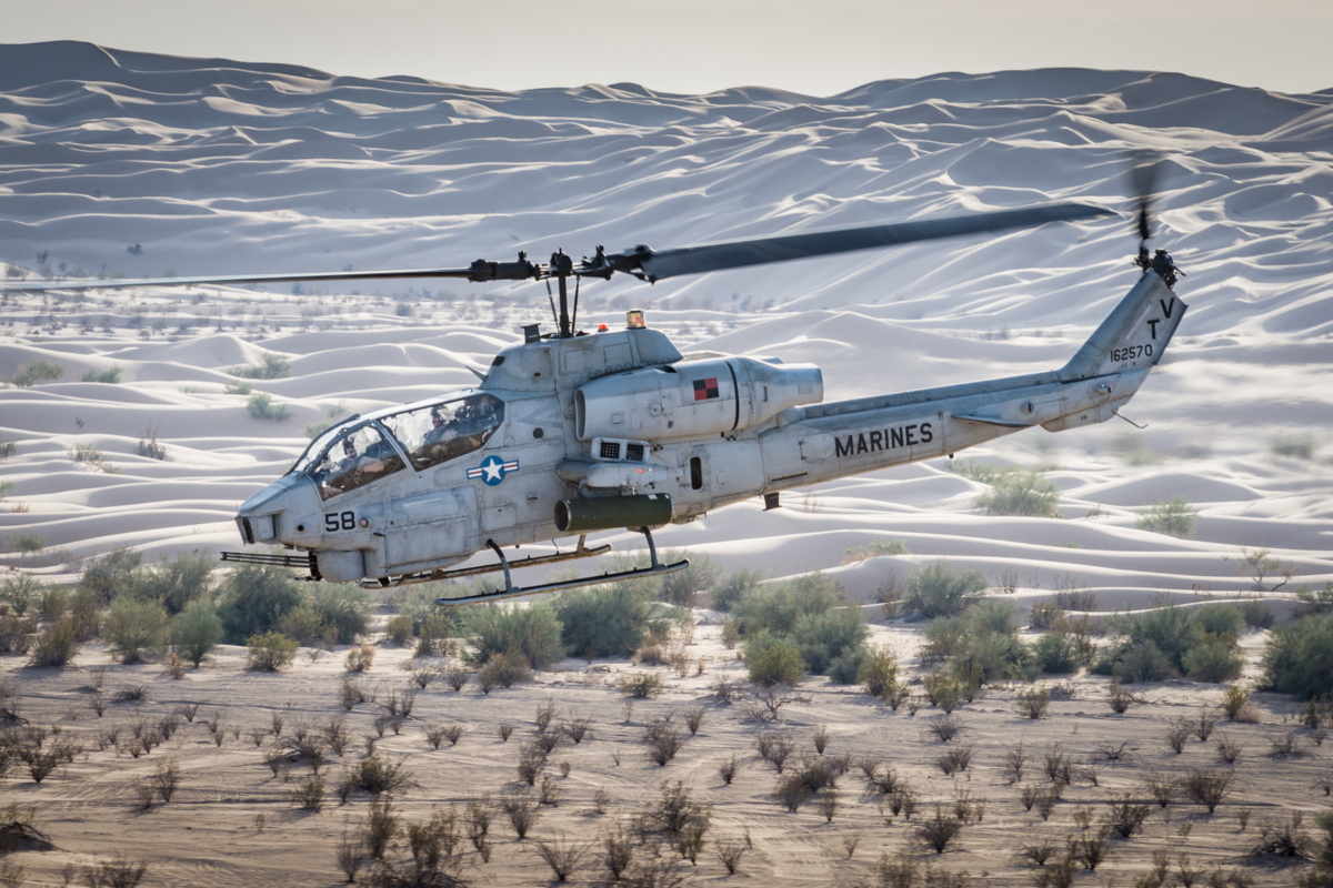 THROUGH THE LENS: The USMC Marine Light Attack Helicopter Squadron (HMLA)