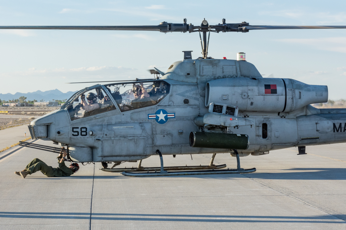THROUGH THE LENS: The USMC Marine Light Attack Helicopter Squadron (HMLA)