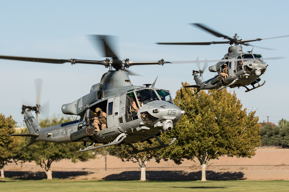 THROUGH THE LENS: The USMC Marine Light Attack Helicopter Squadron (HMLA)