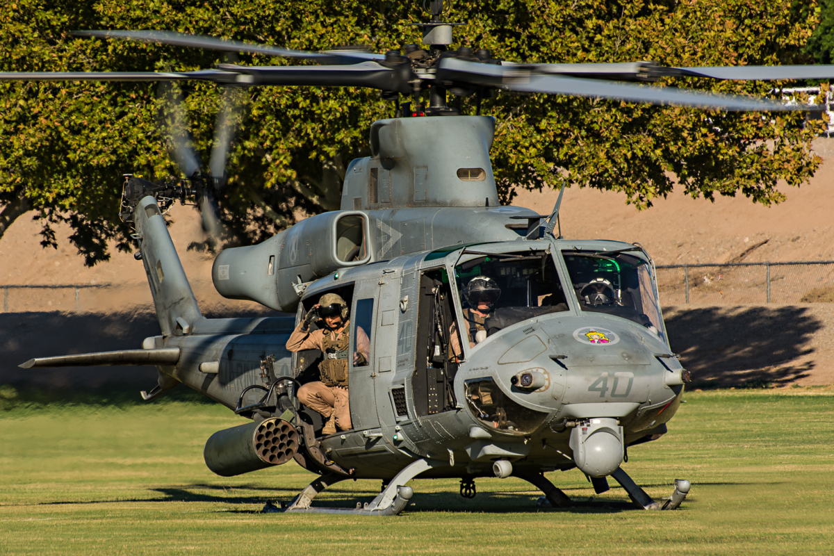 THROUGH THE LENS: The USMC Marine Light Attack Helicopter Squadron (HMLA)