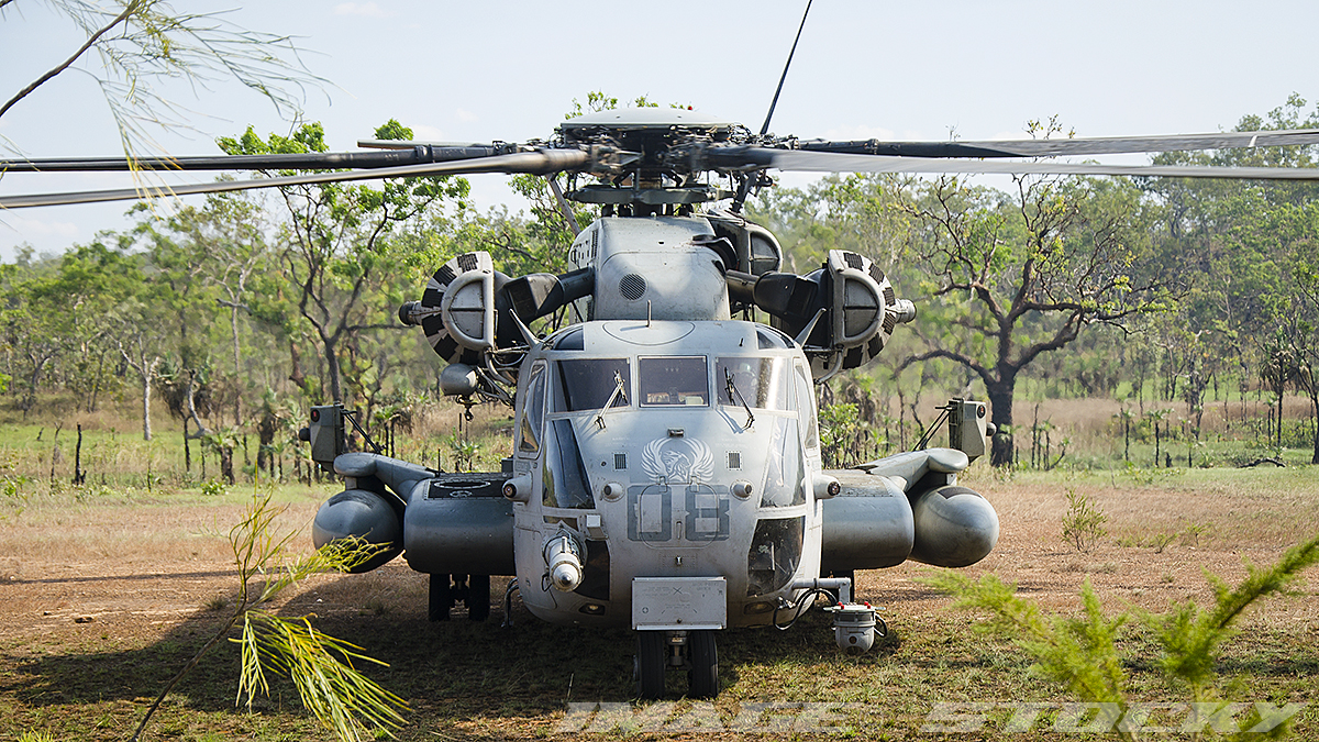 USMC Arrive in Australia for its MRF-D 2022 deployment.