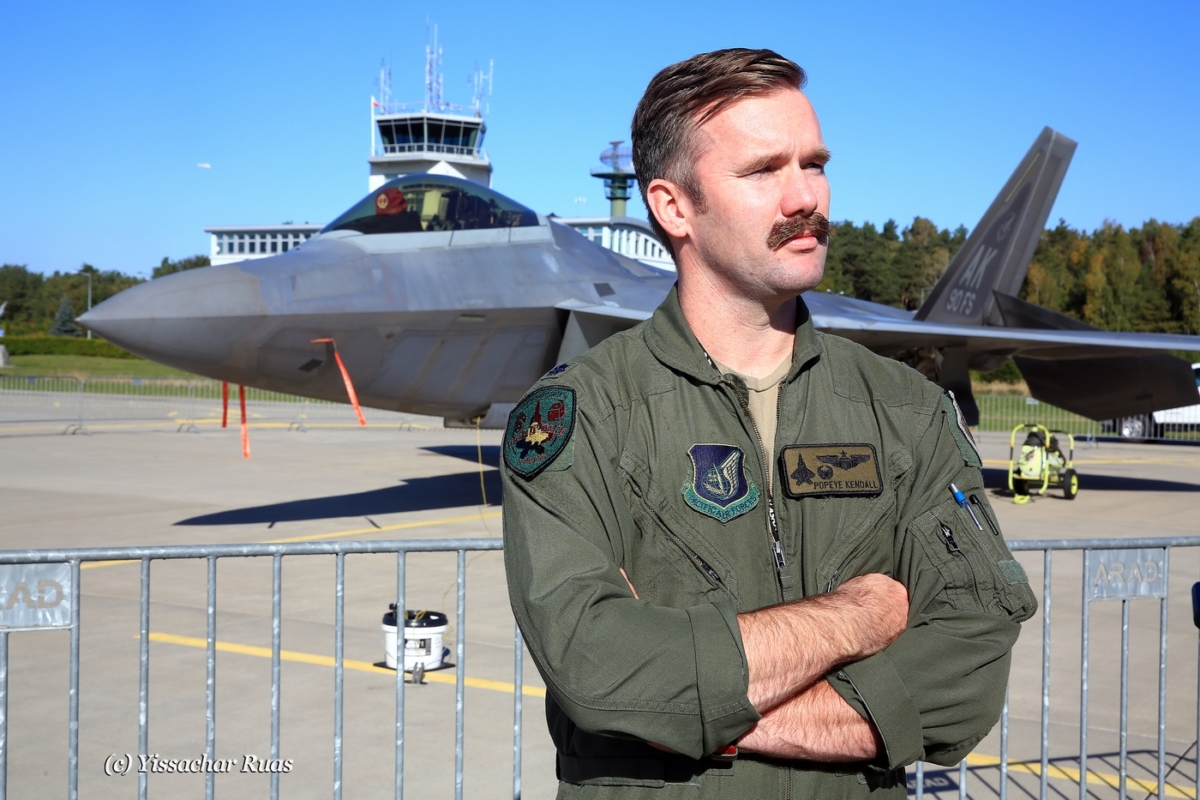 From the Air: F-22s Deployed to Poland