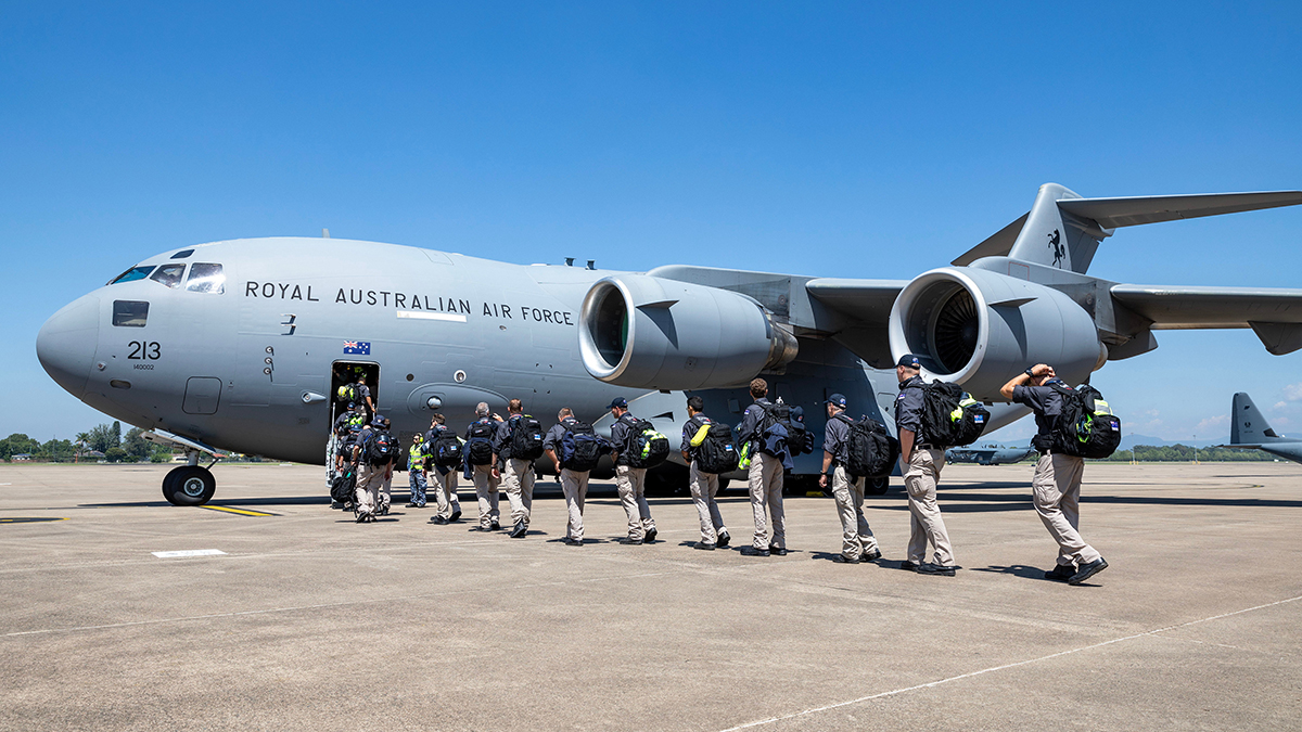 RAAF Air Mobility Group delivering much needed Aid