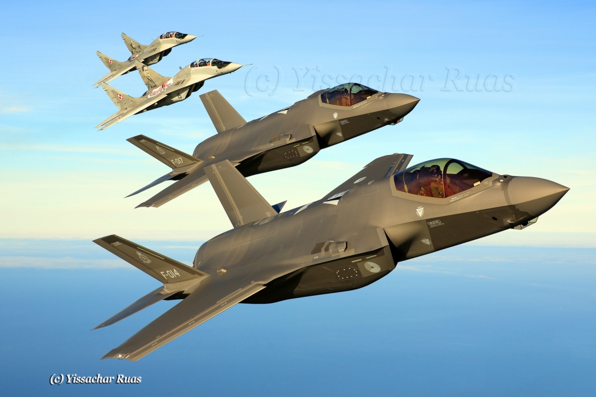 NATO Air Policing: Dutch F-35s Deploy to Poland