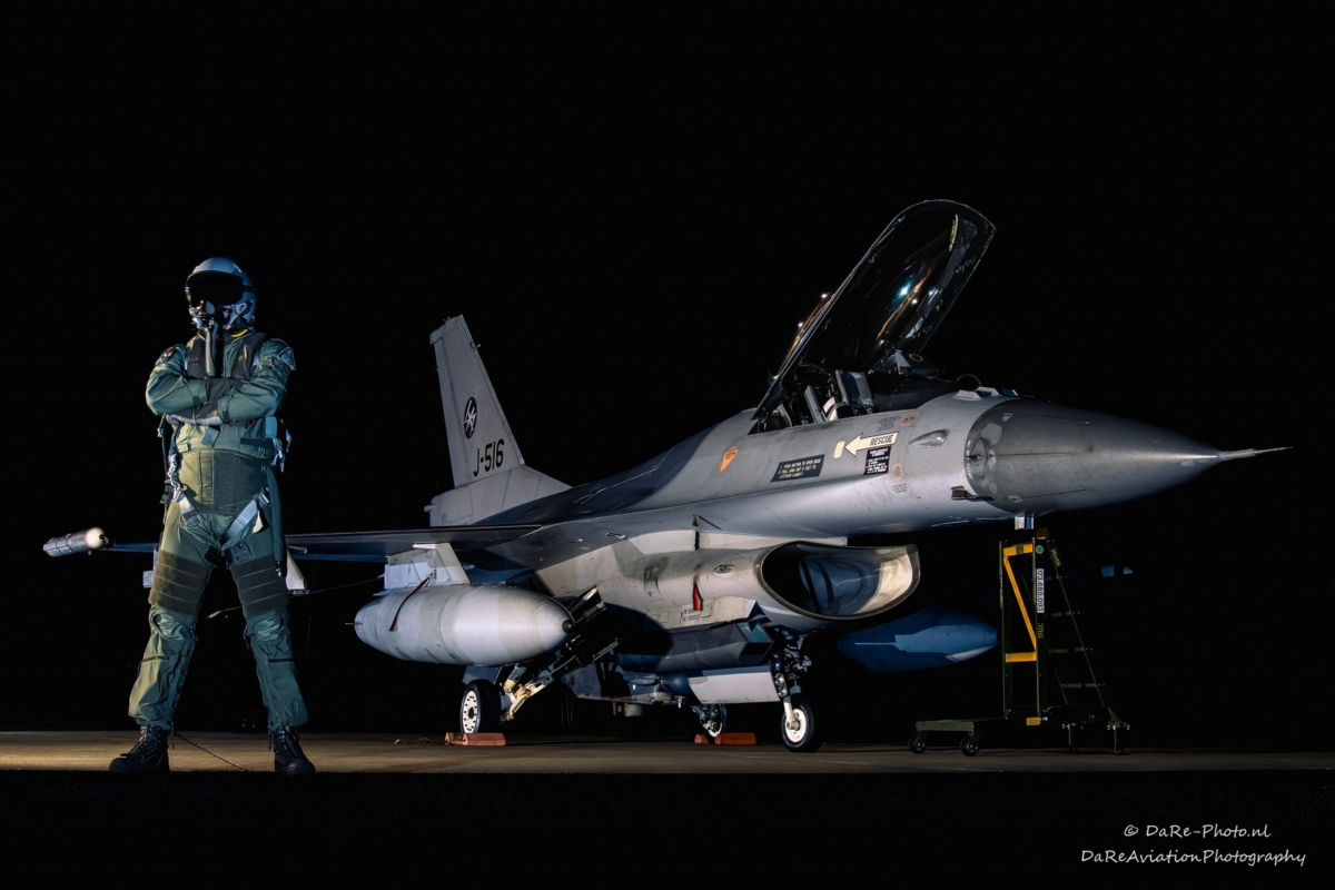 RNLAF: 312 “Bonzo“ Squadron Falcon Sundown
