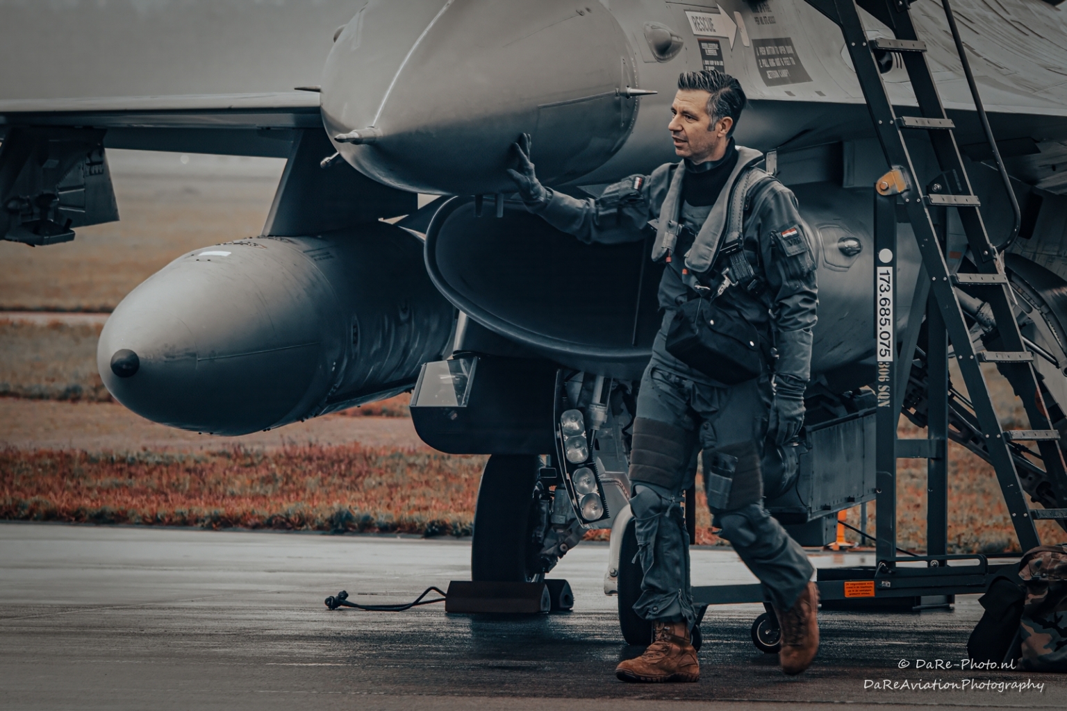 RNLAF: 312 “Bonzo“ Squadron Falcon Sundown