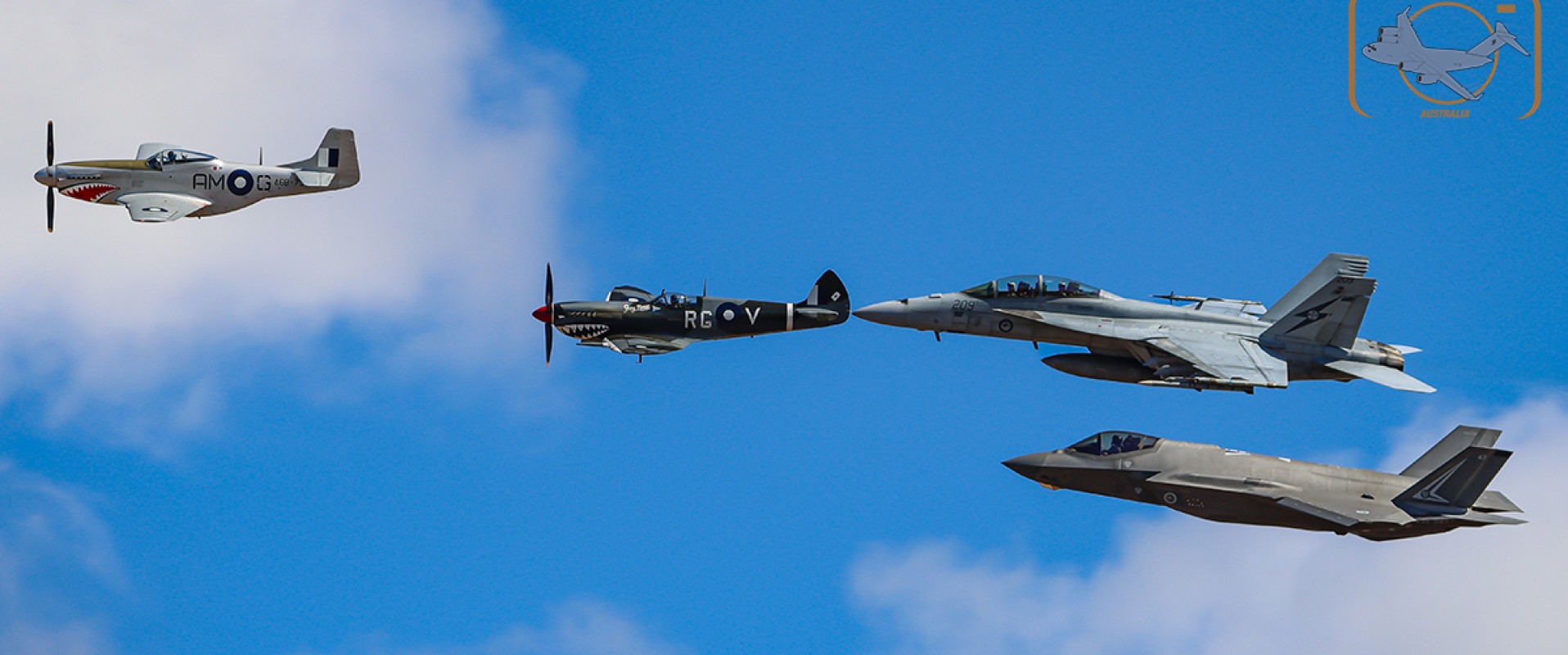 RAAF showcasing its Heritage with special formation flight